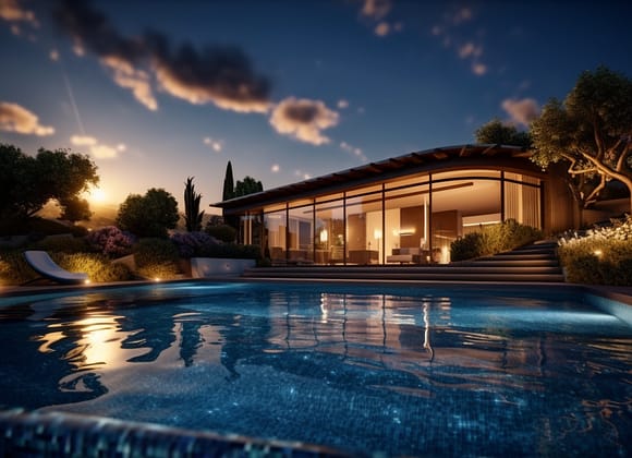 Ira Rennert House - A House Built on Fair Field Site