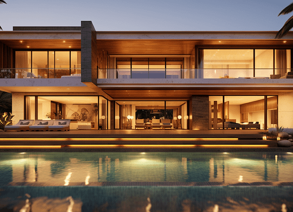 Ira Rennert House - A House Built on Fair Field Site